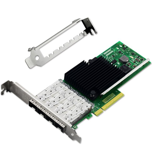 Intel® X710-BM1 PCIe 3.0 Quad Port SFP+ 10GbE Ethernet Converged Netwo ...